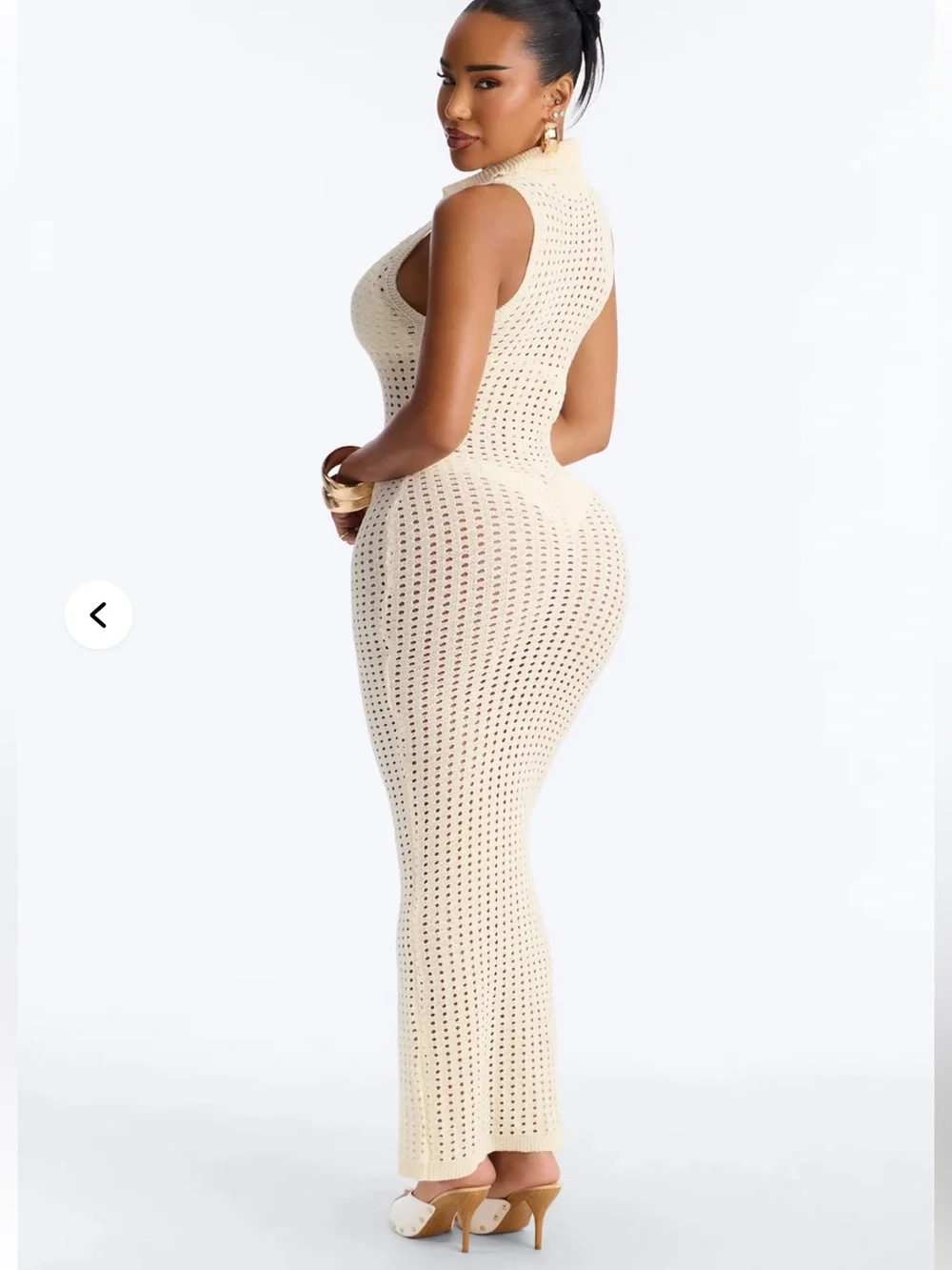 Fashion Nova | Swim | Fashion Nova Tenny Crochet Swim Cover Up Maxi ...